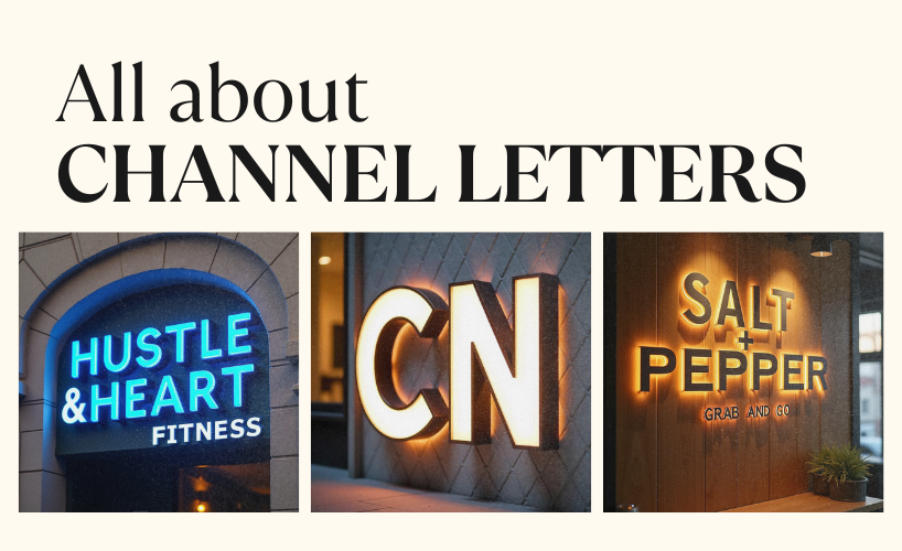 What Are Channel Letters & How Do They Work? – Crazy Neon