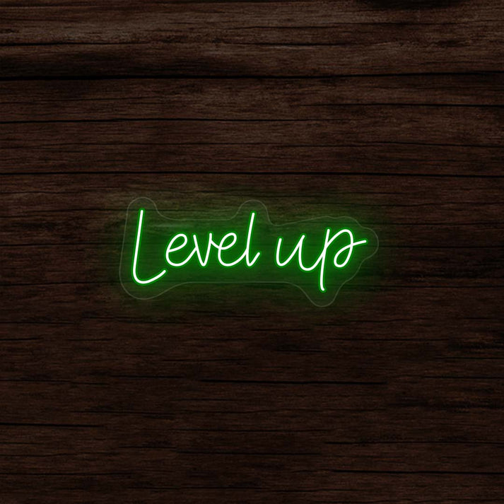 Level Up Neon Sign | CNUS003426 | CRAZY NEON® – Crazy Neon