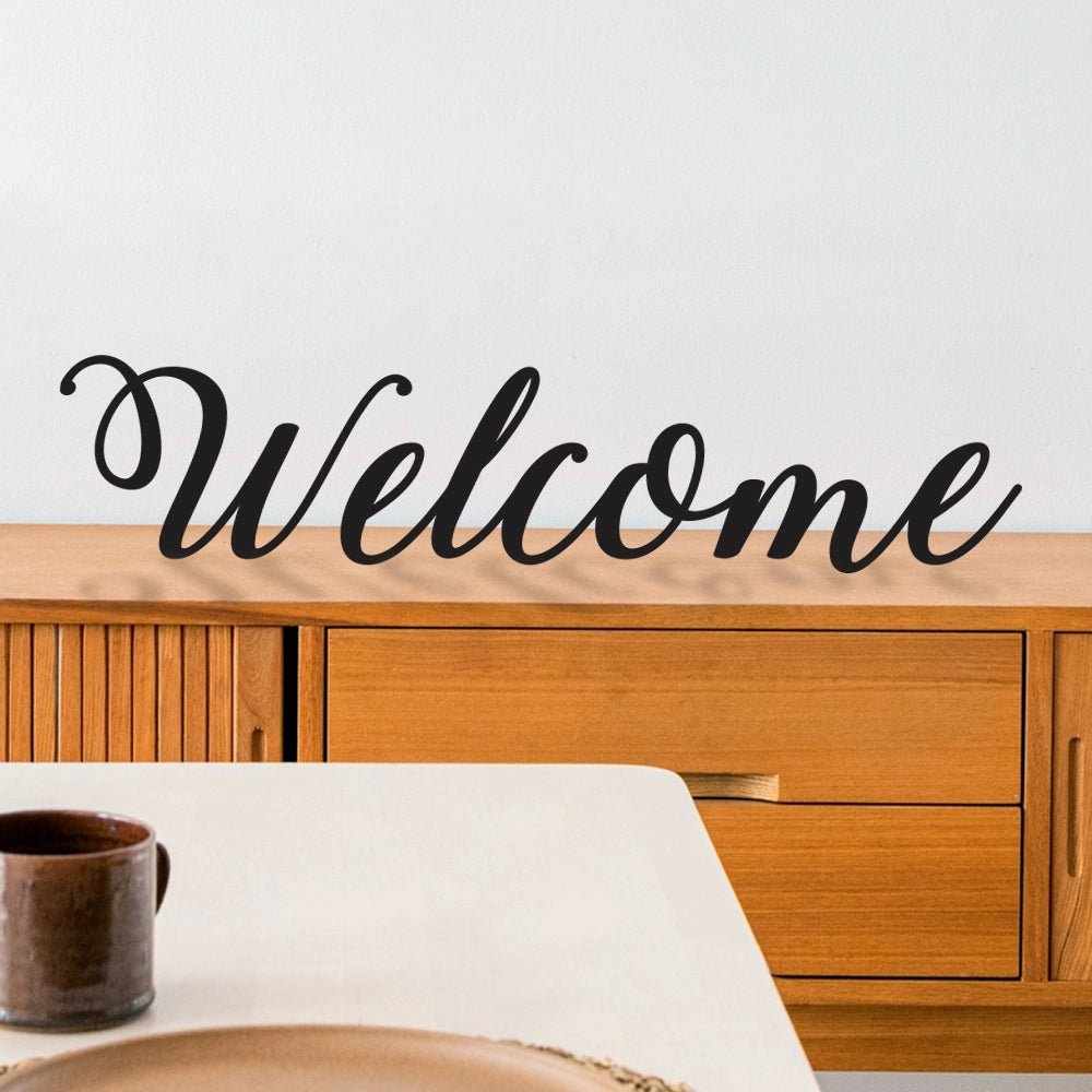 Metal Welcome Sign| CRAZY NEON® – Crazy Neon