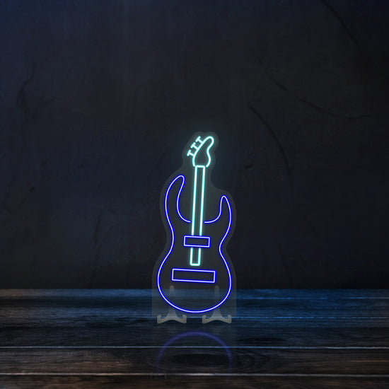 Guitar Neon Sign LED Light | CRAZY NEON®