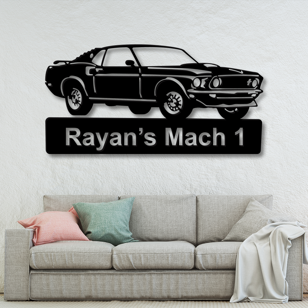 Metal Car Signs for Garage | CRAZY NEON® – Crazy Neon